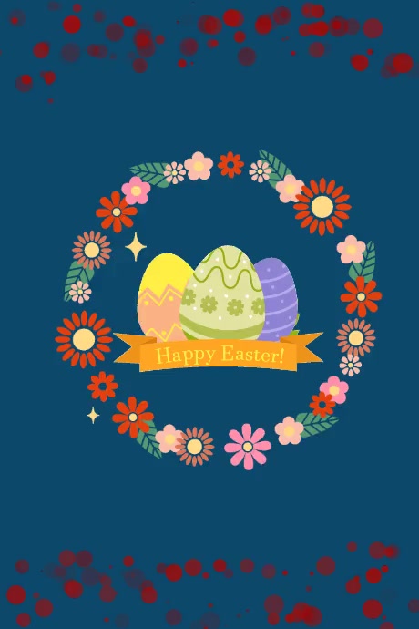 Happy Easter Template | PosterMyWall