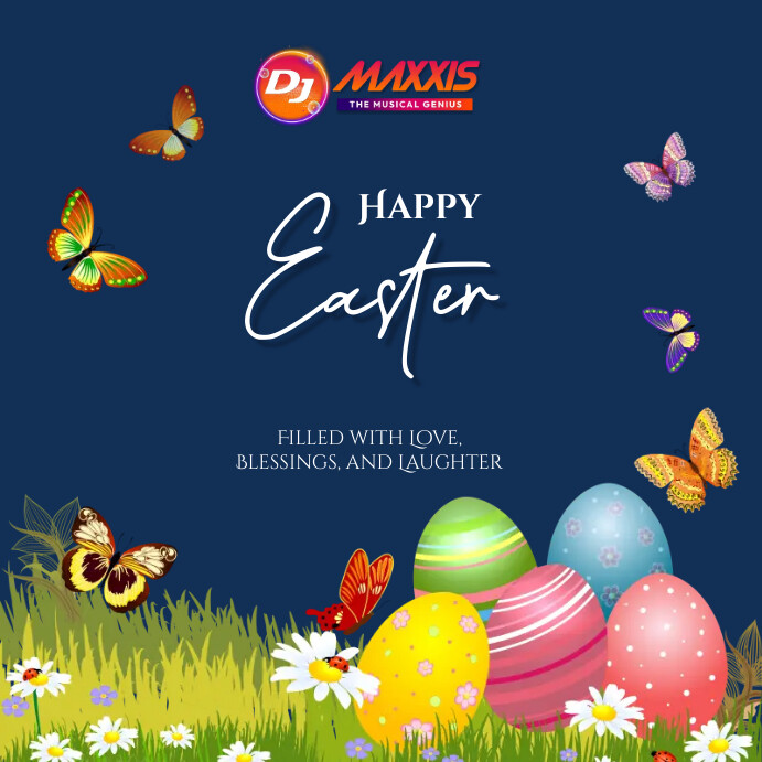 Happy Easter Template | PosterMyWall