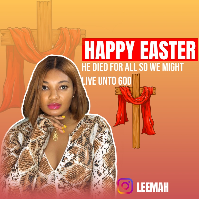Happy Easter Template | PosterMyWall
