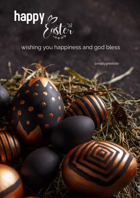 happy easter Template | PosterMyWall