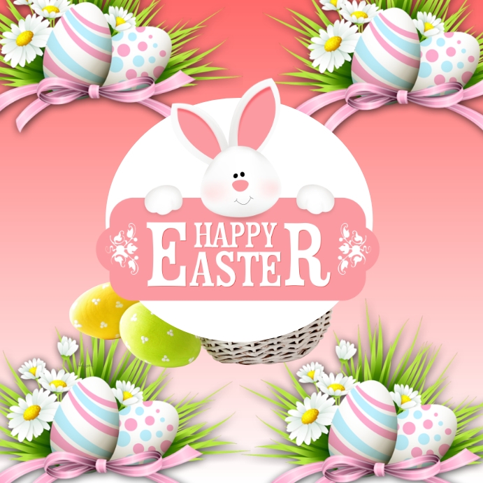 Happy Easter flyer template | PosterMyWall