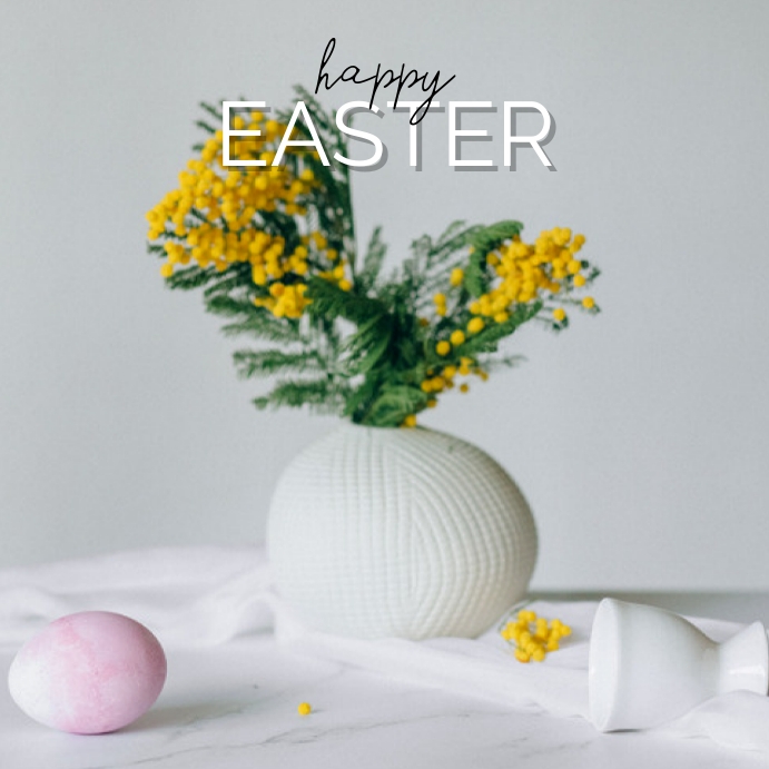 happy easter greetings Template | PosterMyWall