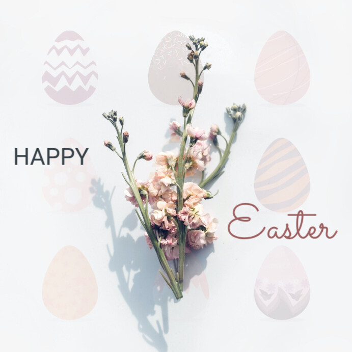 Happy Easter IG Template | PosterMyWall