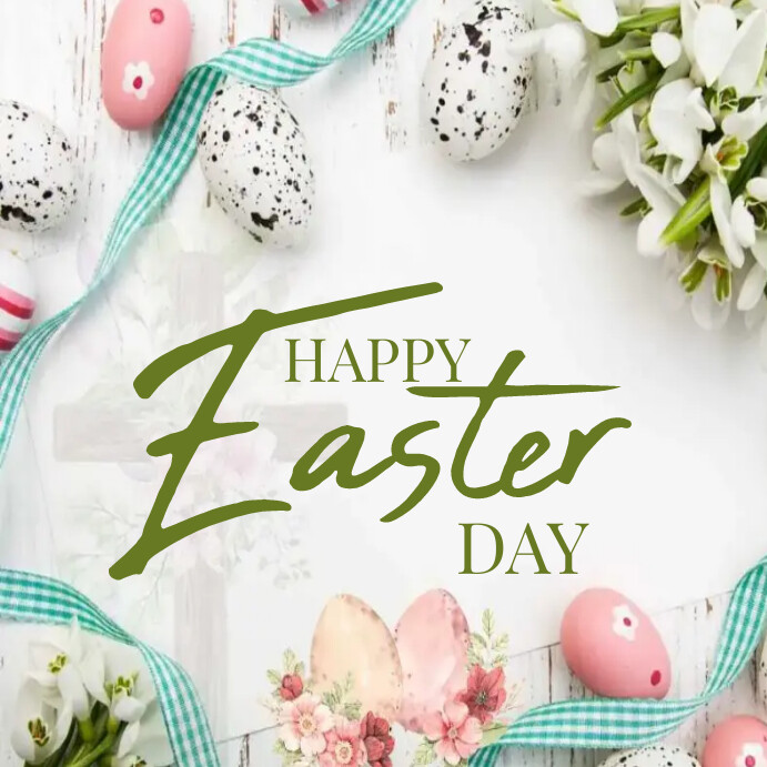 Happy Easter Instagram Post Template | PosterMyWall