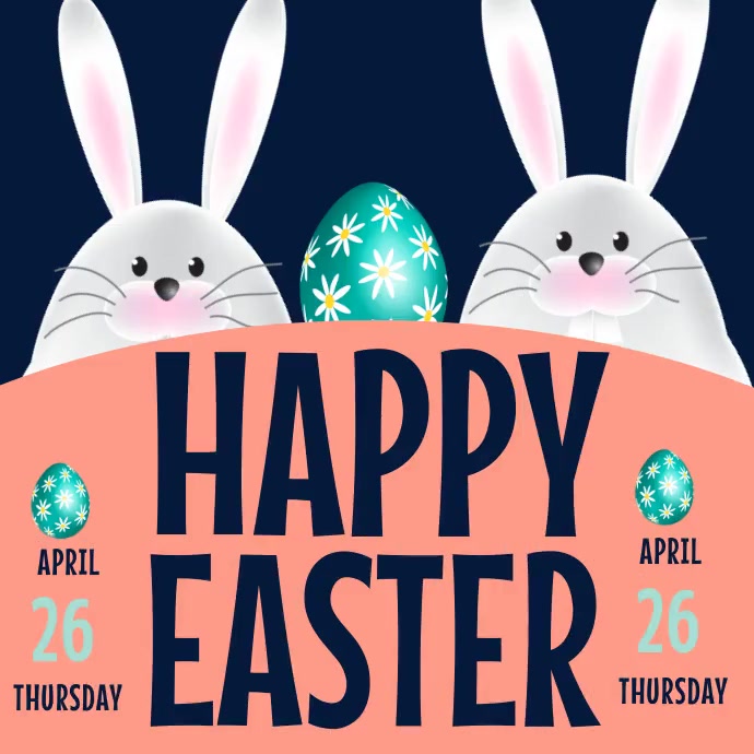 Happy Easter Instagram post Template | PosterMyWall