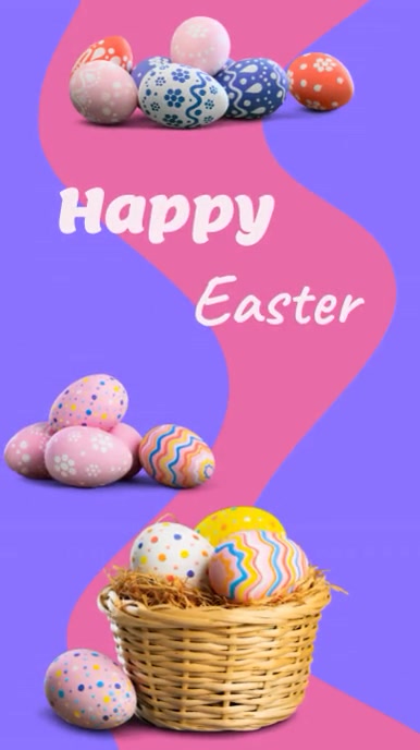 Happy Easter Instagram Story | PosterMyWall