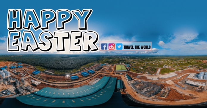 Happy Easter LAND VIEW Template | PosterMyWall