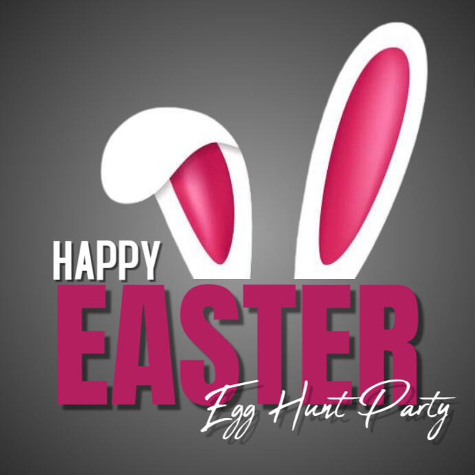 Happy easter logo Template | PosterMyWall