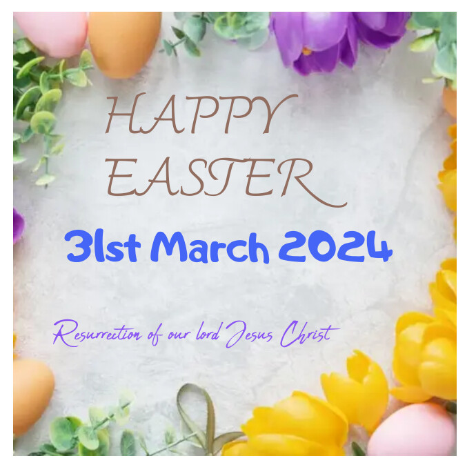 Happy Easter logo Template | PosterMyWall