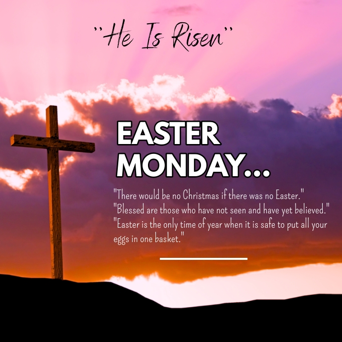 Copy Of Happy Easter Monday PosterMyWall copy-of-happy-easter-monday-postermywall