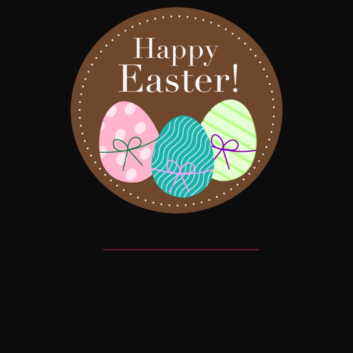 Happy Easter Monday Template | PosterMyWall