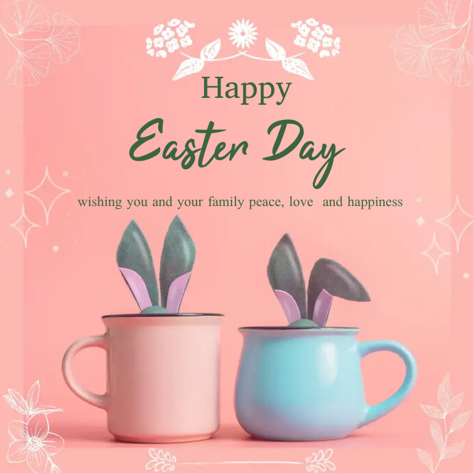 Happy Easter Online Greeting Card Template | PosterMyWall