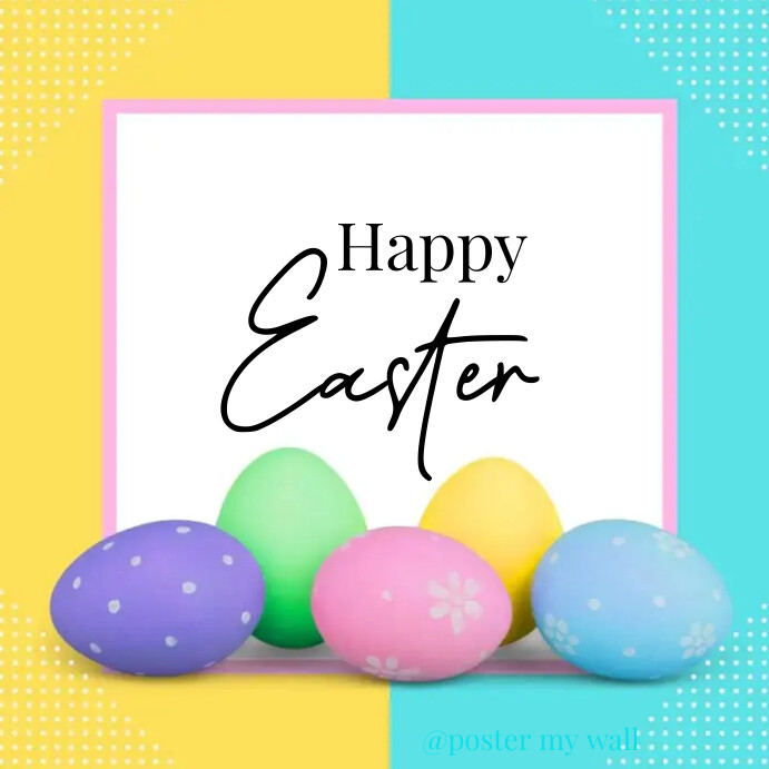 Happy Easter Online Greeting Card Template | PosterMyWall