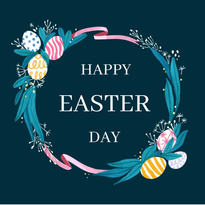 Copy of Happy Easter party | PosterMyWall