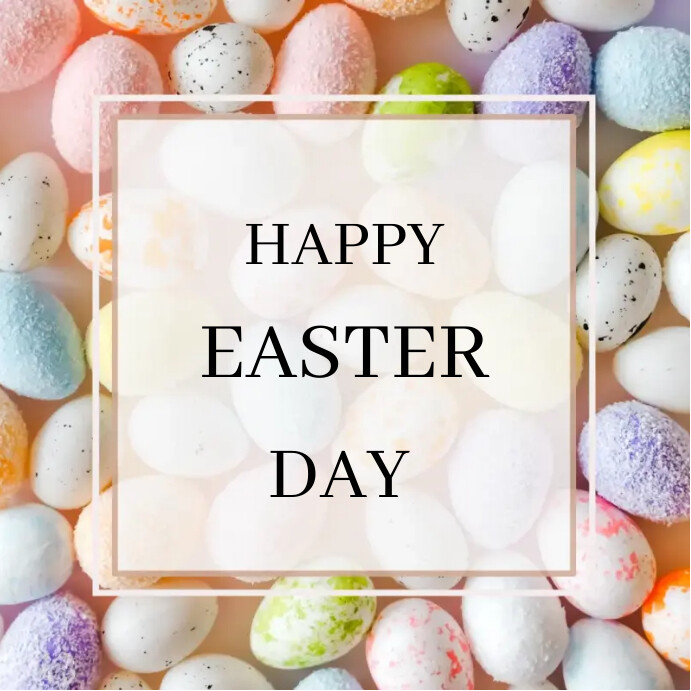 Happy Easter party Template | PosterMyWall