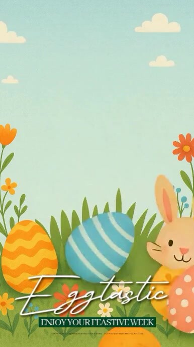Happy Easter Post Template | PosterMyWall