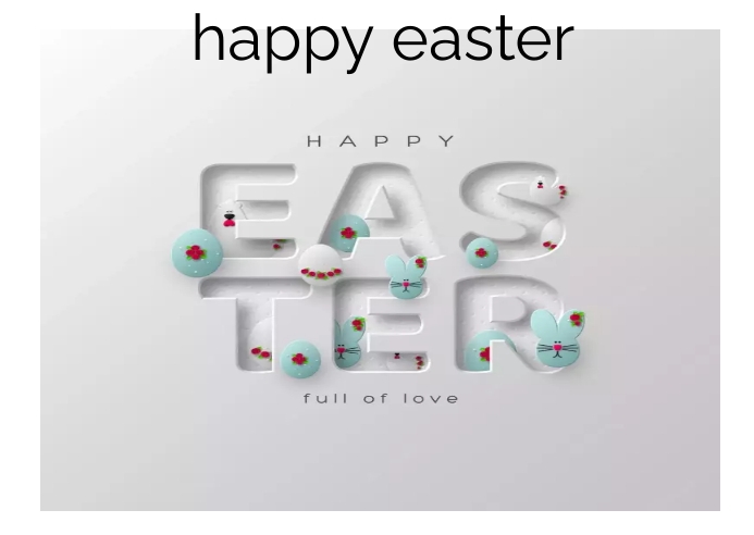 happy easter postcard design template | PosterMyWall