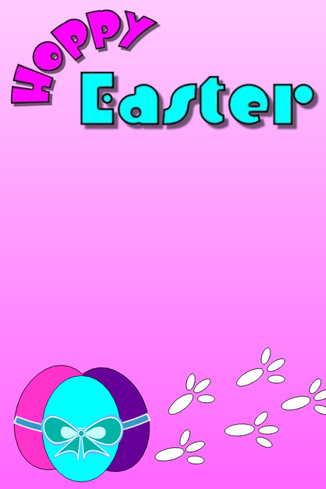 Hoppy Easter Template | PosterMyWall