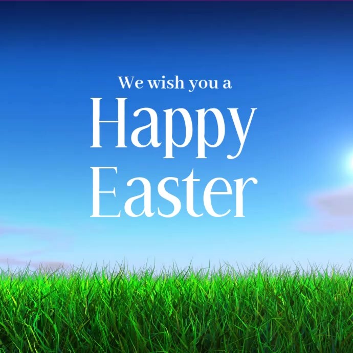 Happy Easter Square Advert video ad Template | PosterMyWall
