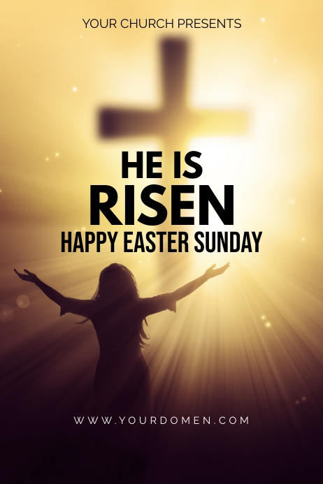 Copy of Happy Easter sunday | PosterMyWall