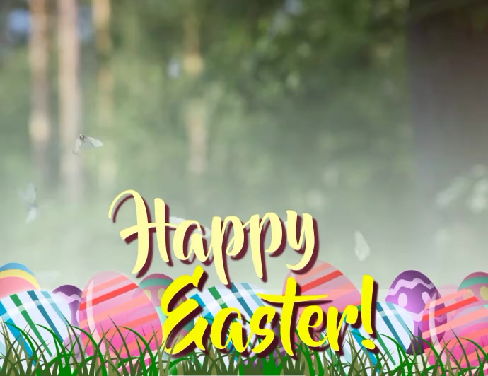 Happy Easter video Template | PosterMyWall