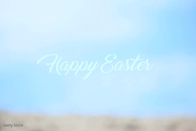 Copy of Happy Easter Video Poster Template | PosterMyWall