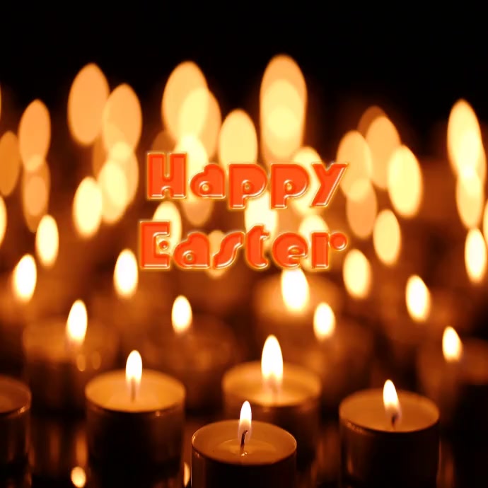 Happy Easter video tampelte Template | PosterMyWall