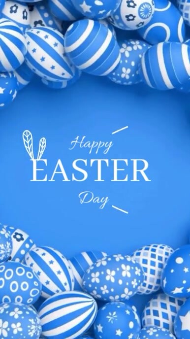 Happy Easter Video Template | PosterMyWall