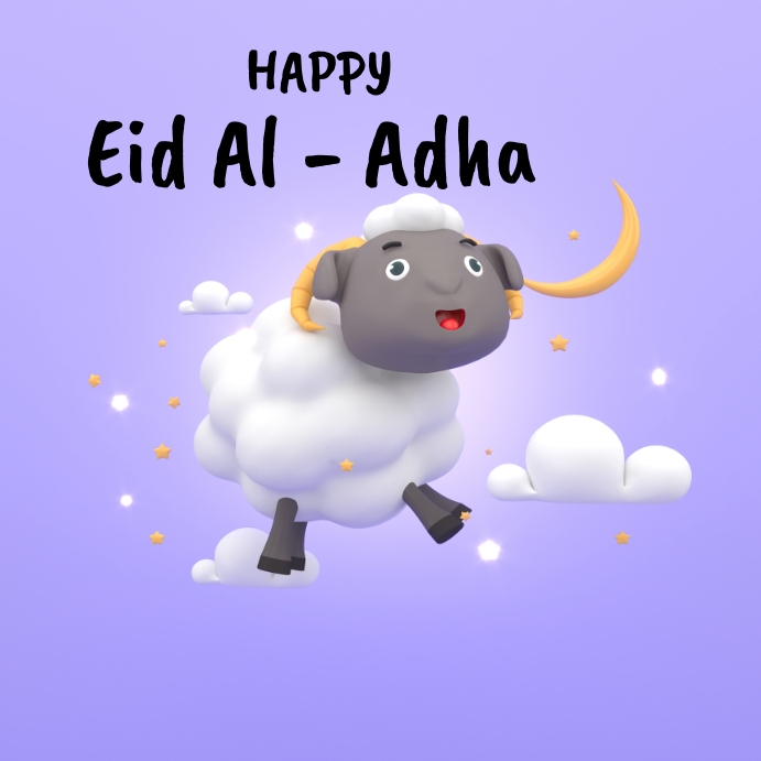 Plantilla de Happy Eid Al- Adha Template | PosterMyWall