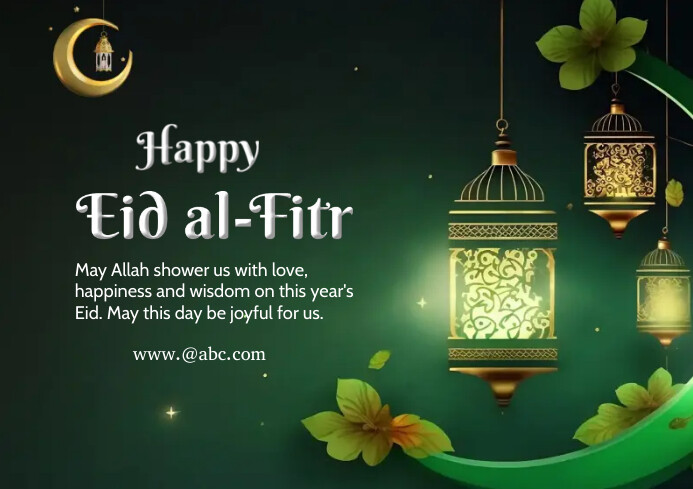 Happy Eid al-fitr celebration templates | PosterMyWall