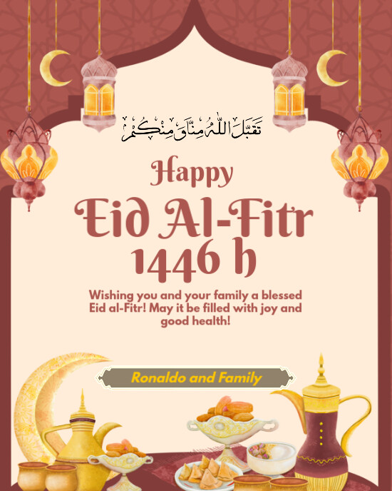Copy of happy eid al fitr | PosterMyWall