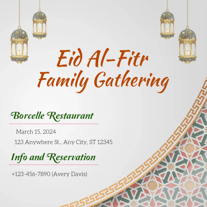 Happy eid family together Template | PosterMyWall