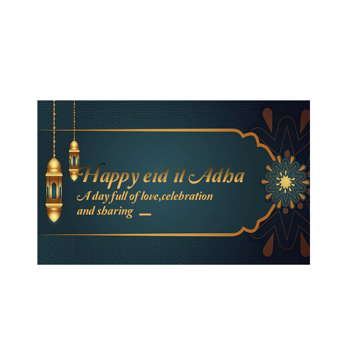 Plantilla de Happy eid il Adha | PosterMyWall