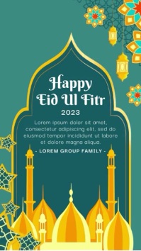 happy eid ul fitr Template | PosterMyWall