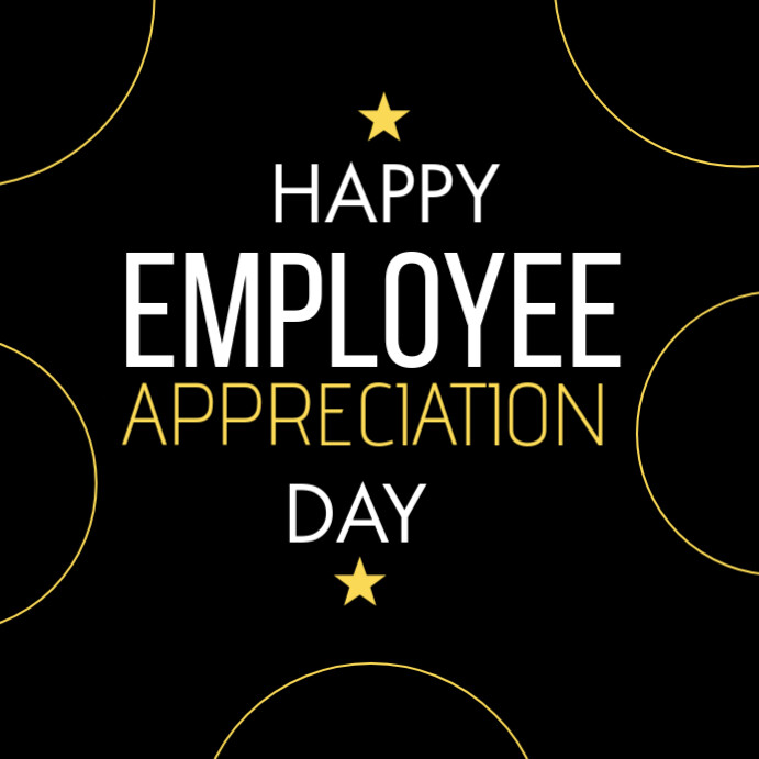 Happy Employee Appreciation Template | PosterMyWall