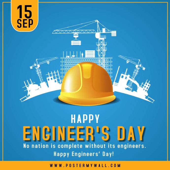 Copy of Happy Engineer's Day | PosterMyWall