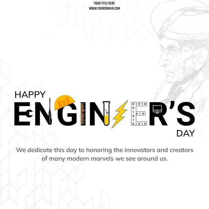 Copy of Happy Engineer's Day | PosterMyWall