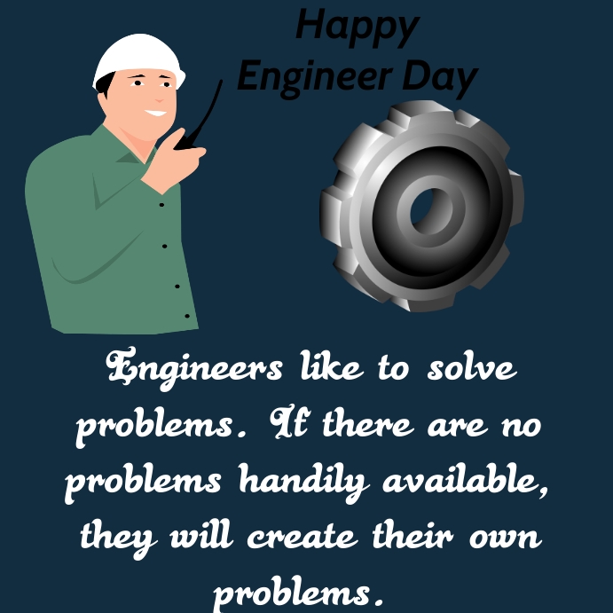 happy engineer day Template | PosterMyWall