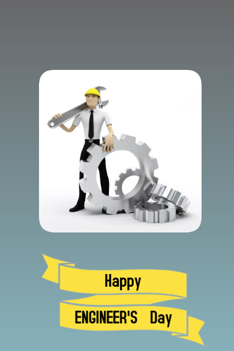 Happy Engineers Day Template | PosterMyWall
