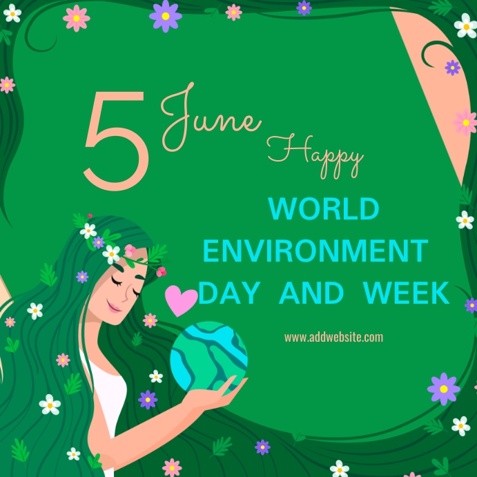 HAPPY ENVIRONMENT DAY Template | PosterMyWall