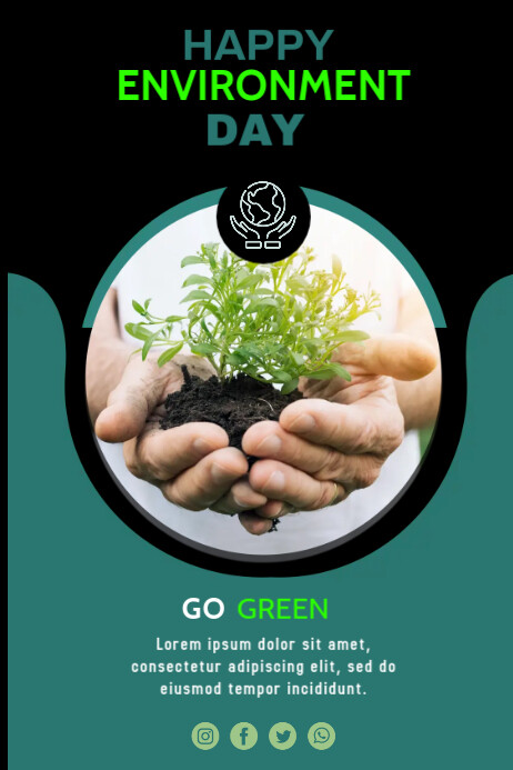 HAPPY ENVIRONMENT DAY Template | PosterMyWall