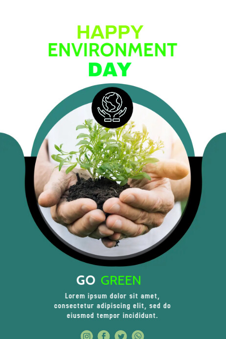 Copy of HAPPY ENVIRONMENT DAY | PosterMyWall