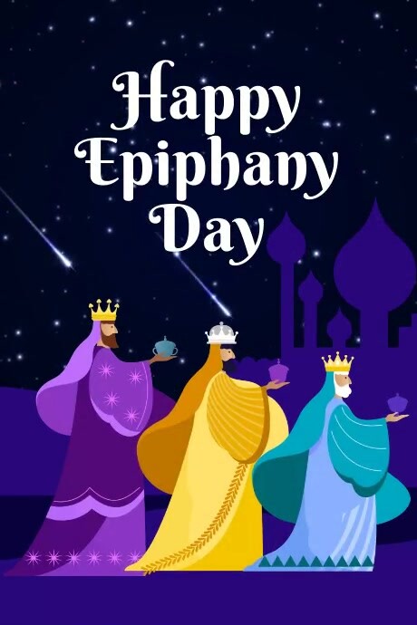 Happy Epiphany Day Template | PosterMyWall