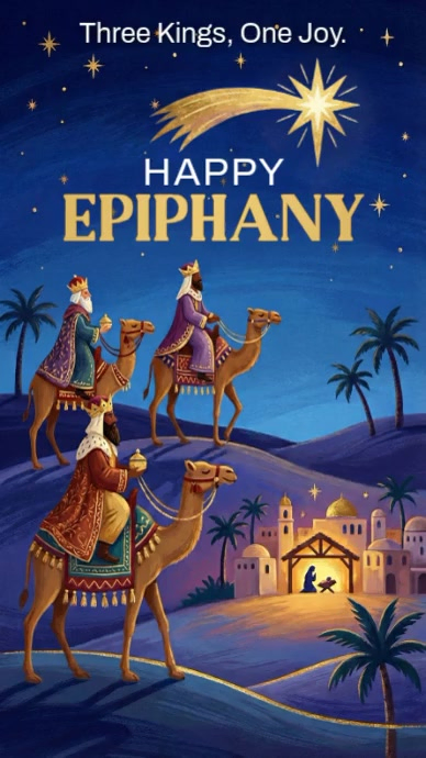 Happy Epiphany Template | PosterMyWall