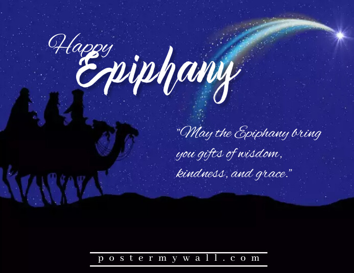 Happy Epiphany Template | PosterMyWall