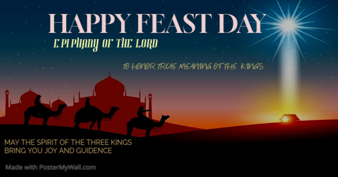HAPPY EPIPHANY FEAST Templat | PosterMyWall