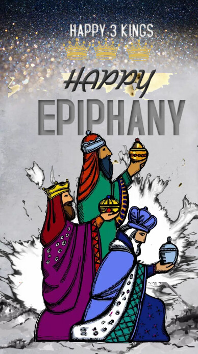 happy epiphany template | PosterMyWall