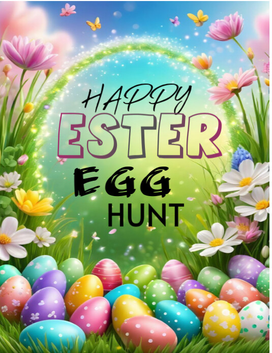 HAPPY ESTER Template | PosterMyWall