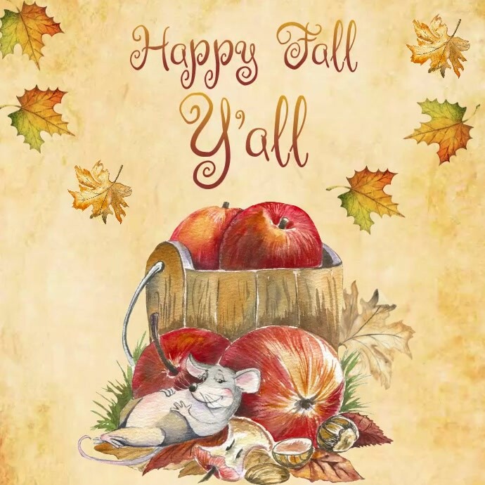 Happy Fall Template | PosterMyWall