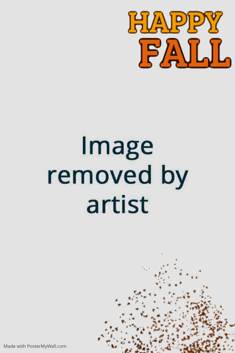 Copy of Happy Fall Poster | PosterMyWall